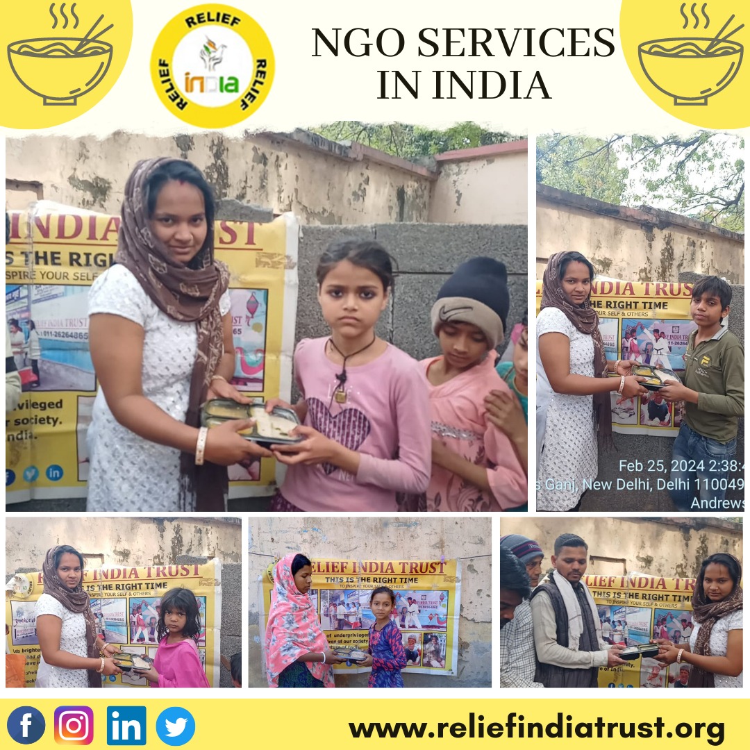 Helping hand for poor's an opportunity in a form of NGO services in India