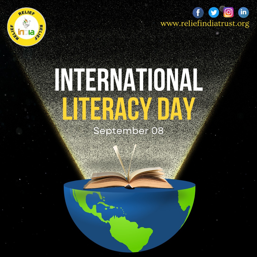 Relief India Trust celebrates International Literacy Day, empowering ...